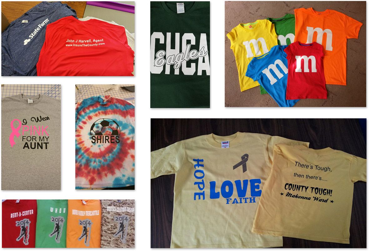 Custom Clothing | JEI Signs & Custom Graphics in Houlton, Maine